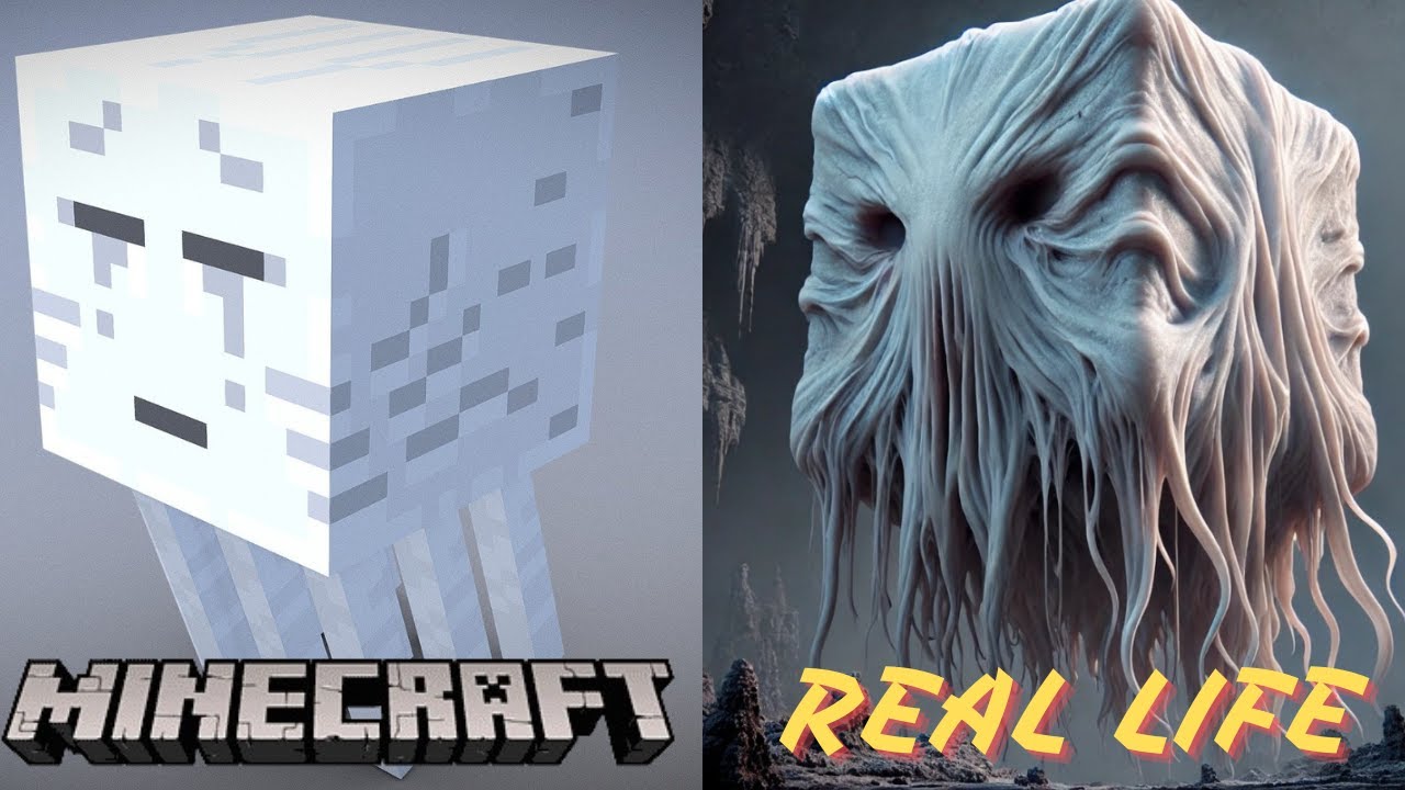Minecraft Mobs in real life (Part 1) | 4K HD - YouTube