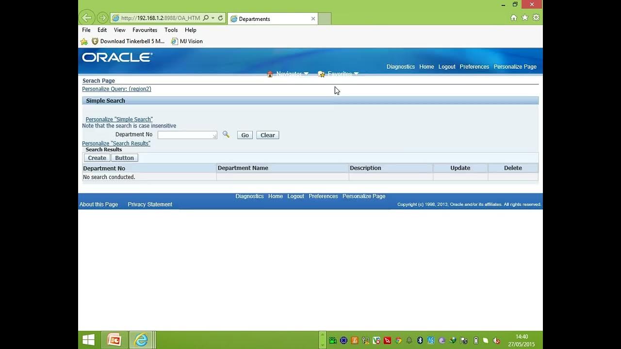 Oracle Application Framework (OAF) Tutorial 10 - YouTube