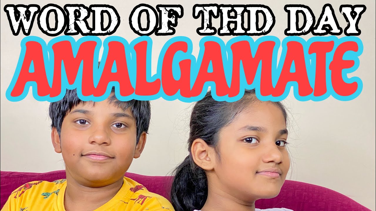 Amalgamate | amalgamate meaning | Define amalgamate - YouTube