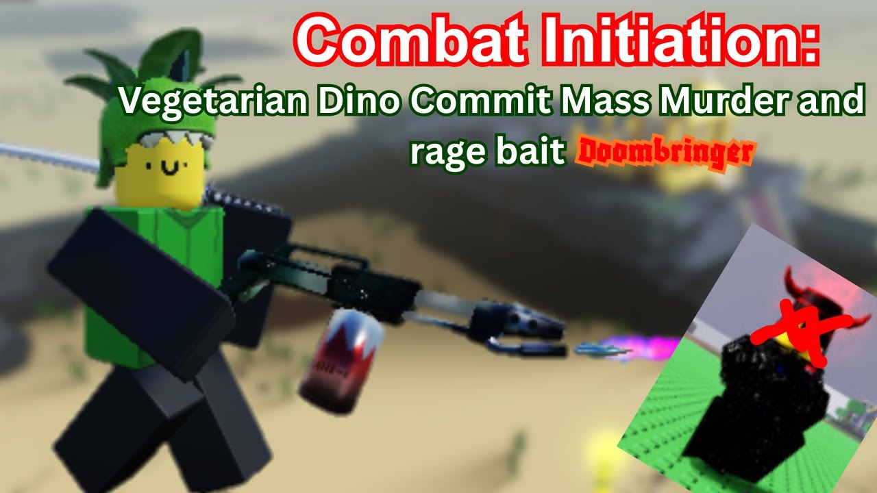 Combat Initiation: Vegetarian Dino Commit Mass Murder and Ragebait ...