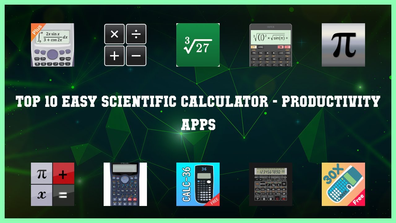 Top 10 Easy Scientific Calculator Android Apps - YouTube