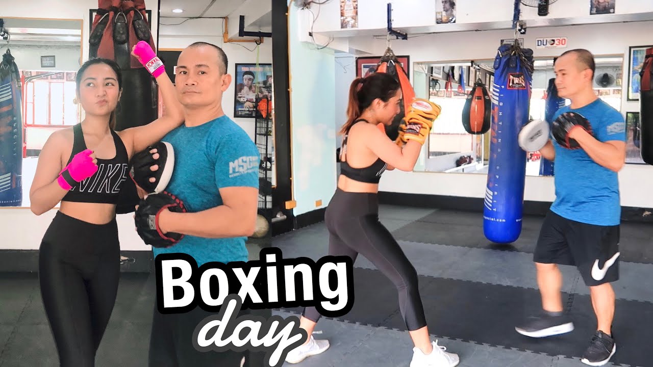 Daddy Teaching Me Boxing Hahaha!! 😜| Ry Velasco - YouTube
