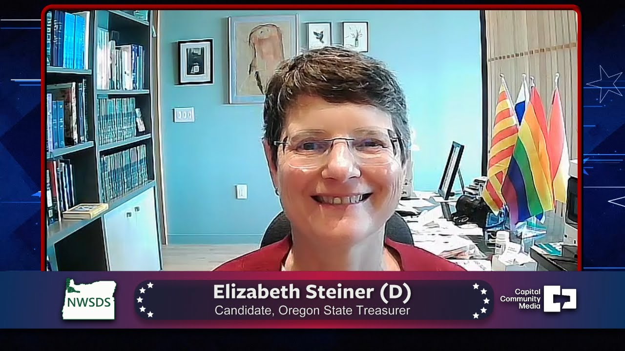 NWSDS - Candidate Elizabeth Steiner (D) - Oregon State Treasurer - YouTube