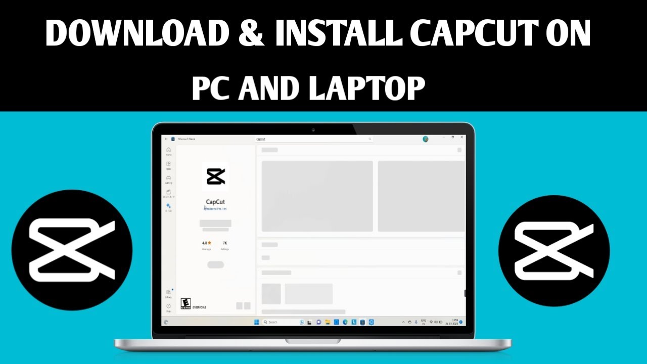 How To Download CAPCUT ON PC & LAPTOP | Best Video Editing Software ...