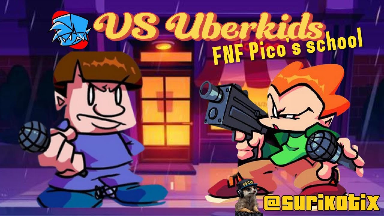 Friday night funkin vs Uberkids Pico's school (full combo) hard - YouTube