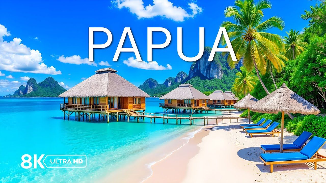Papua 8K – Discover Remote Coastlines, Crystal Waters and One of Earth ...