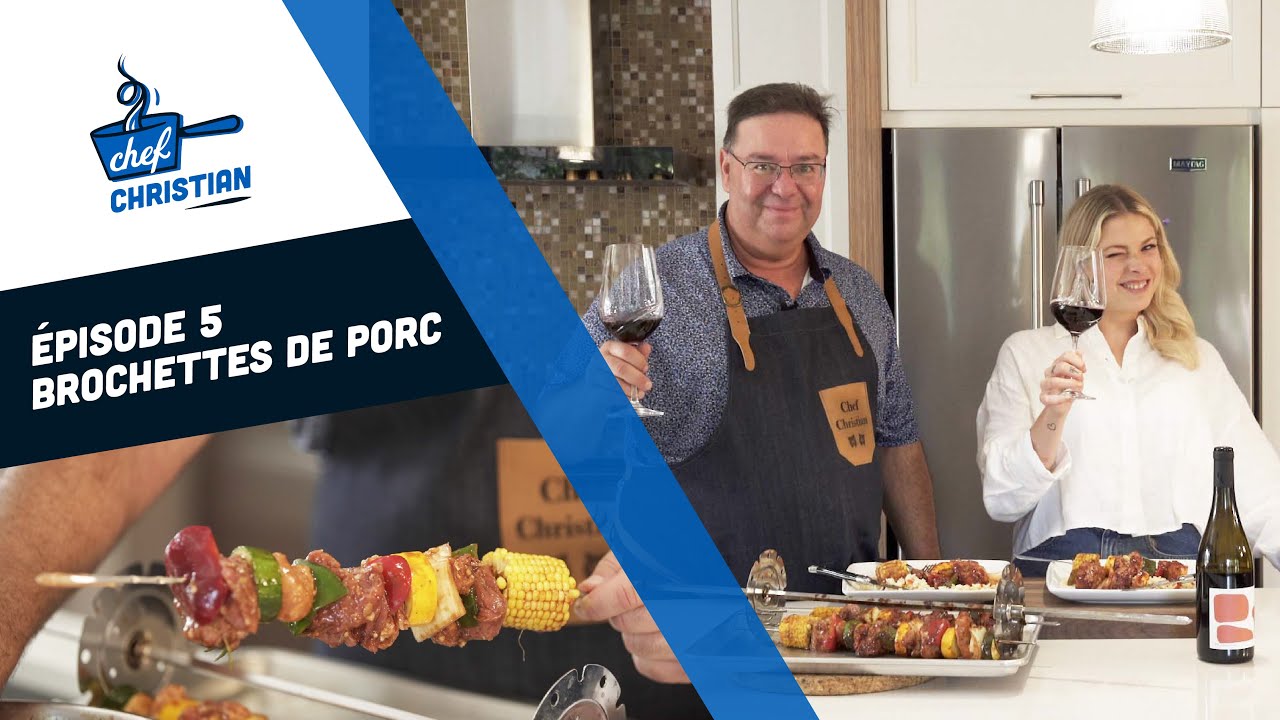 CHEF CHRISTIAN #5 - Brochettes de porc et Plateau de charcuteries du ...