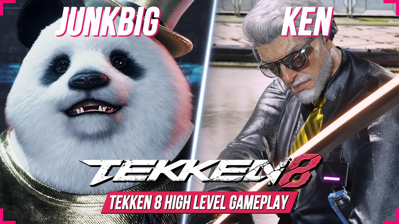 TEKKEN 8 ⚡ Junkbig (PANDA) Vs KEN (VICTOR)⚡ T8 Best High Level Ranked ...