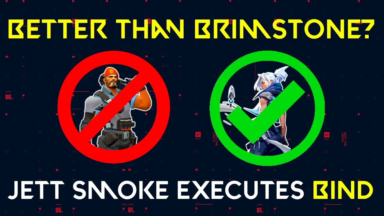 Jett Smoke Executes On Bind | Valorant - YouTube
