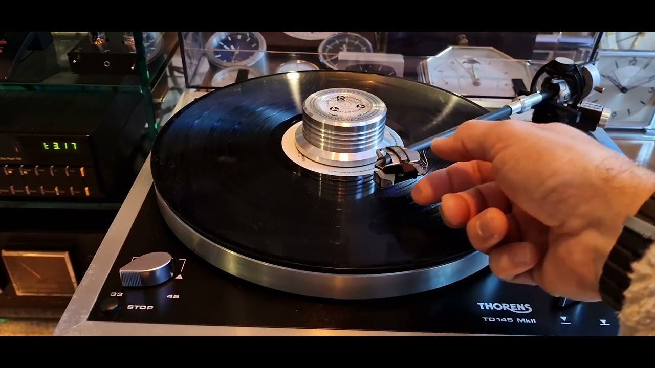 THORENS TD-145 mkII high fidelity phono -test- - YouTube