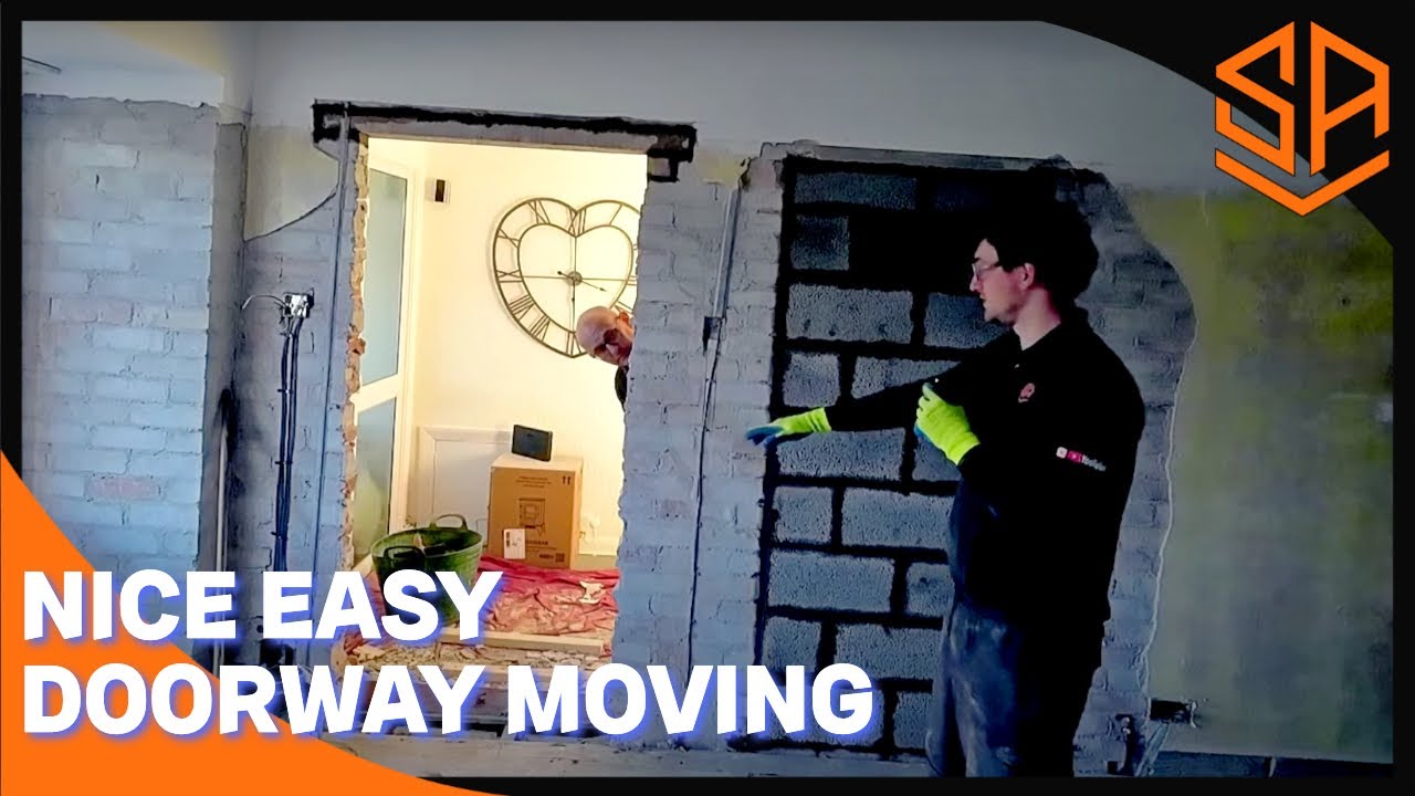 HELP!! OUR DOOR IS IN THE WRONG PLACE !! - YouTube