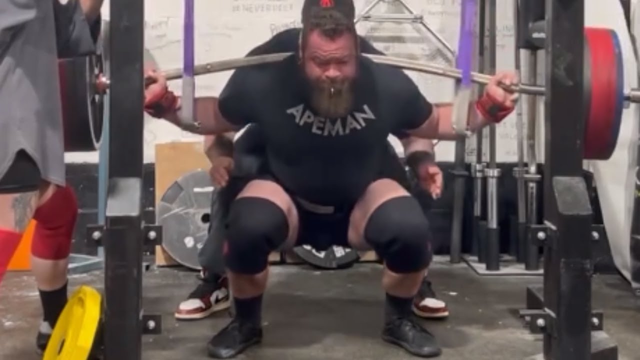 My Man Does Squat Cardio With 320 KG - YouTube