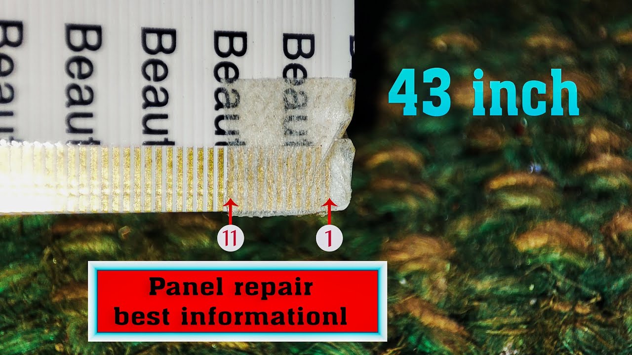 Led TV panel repair best information.#Pro Hack - YouTube