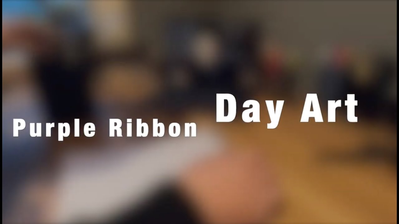 Purple Ribbon Day Artwork - YouTube