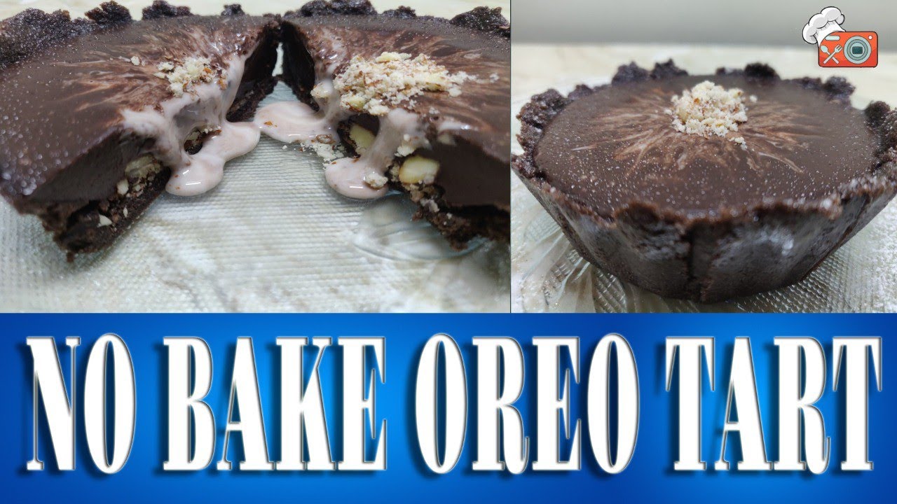 Easy No Bake Oreo Tart Recipe | Quick Chocolate Tart Recipe | Special ...