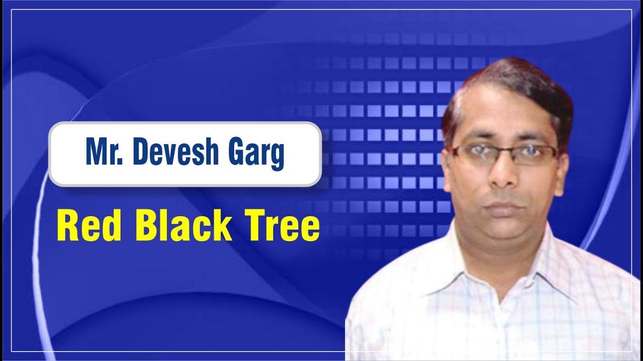 Red Black Tree by Mr. Devesh Garg - YouTube
