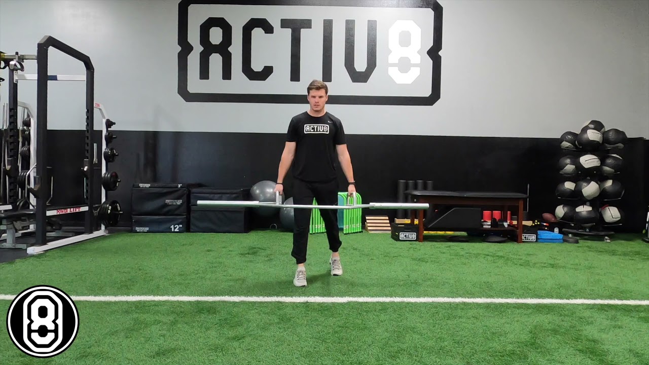 Activ8 | Open Trap Bar Split Squat Jump - YouTube