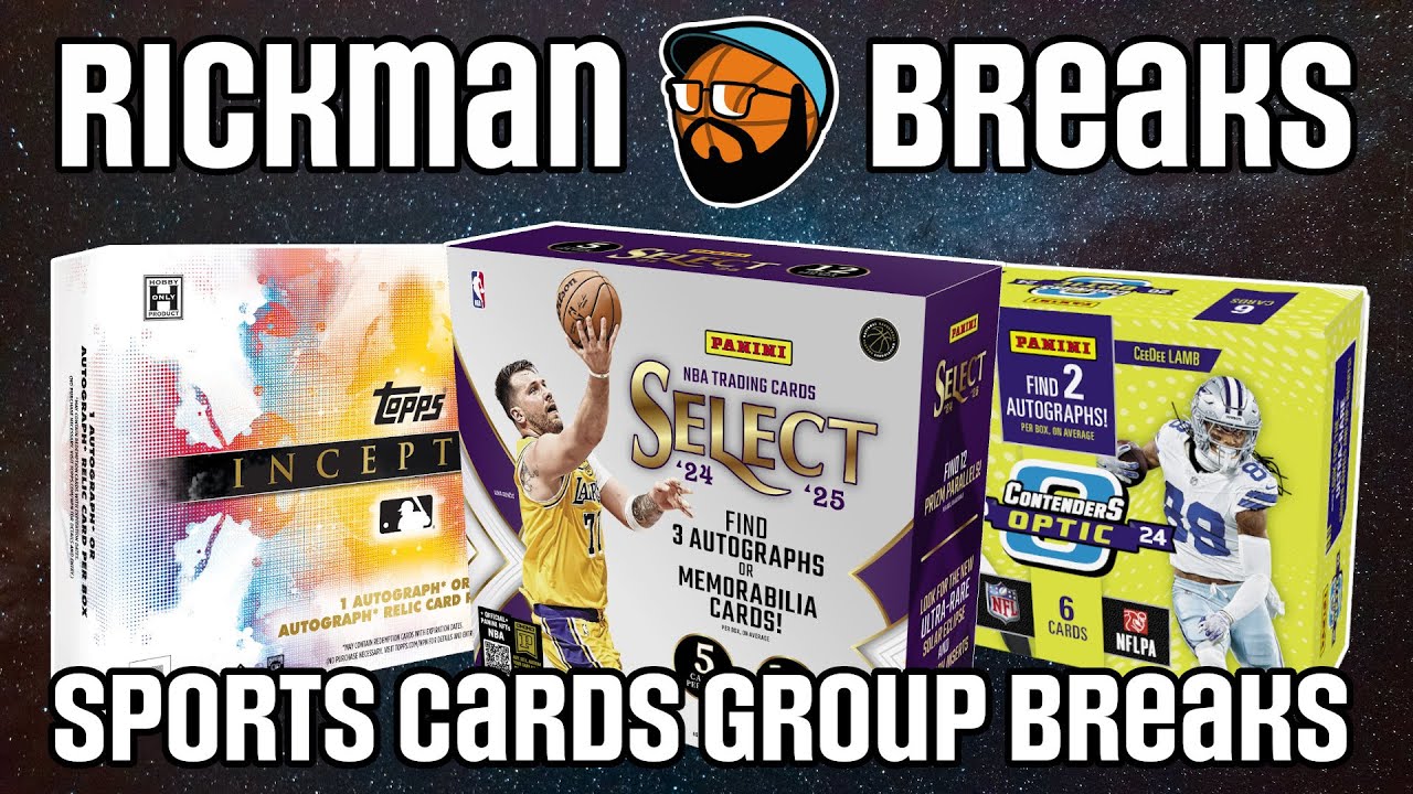 💥 CASE HIT GALORE! 💥 Thursday Night Rickman LIVE Group Breaks | NBA 🏀 ...