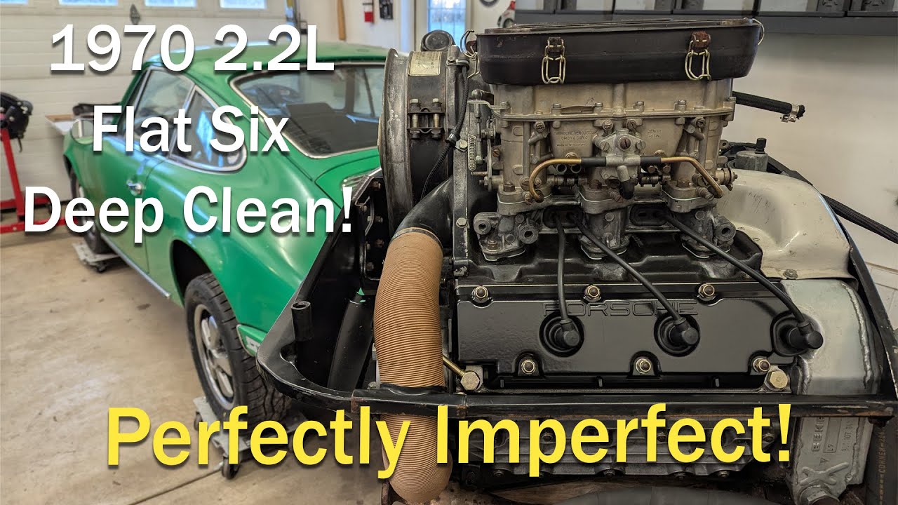Our 911 Engine Cleaned Up Way Better Than I Thought It Would! Complete ...
