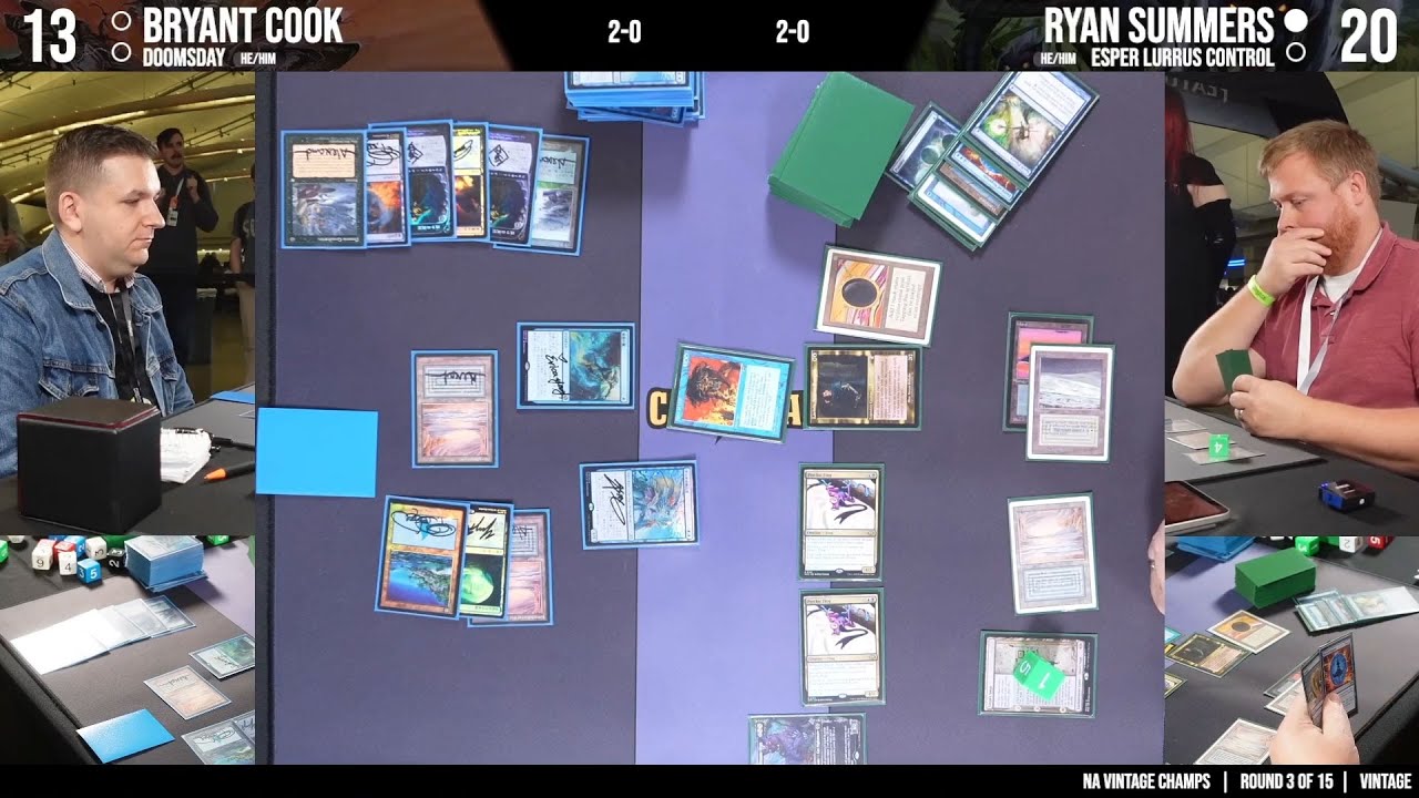 LIVE FROM ETERNAL WEEKEND! Vintage Doomsday vs Esper Lurrus Control ...