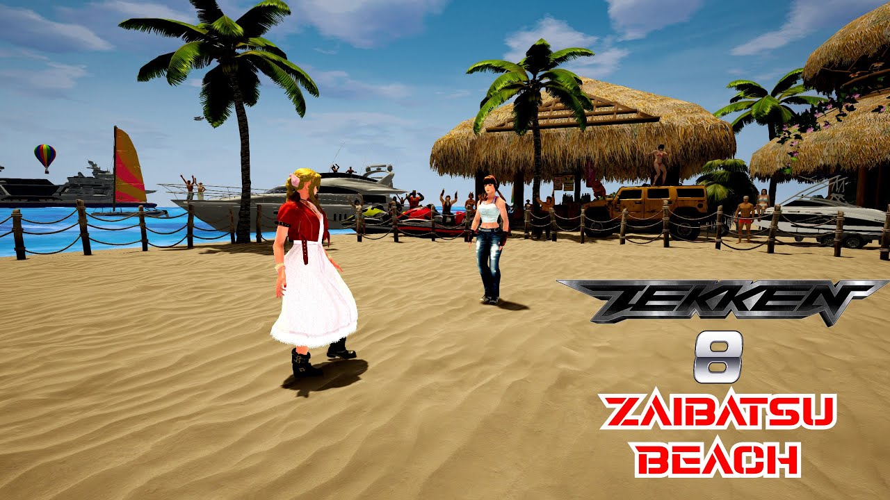 Tekken 7 - Zaibatsu Beach (Best Stage Mod) - YouTube