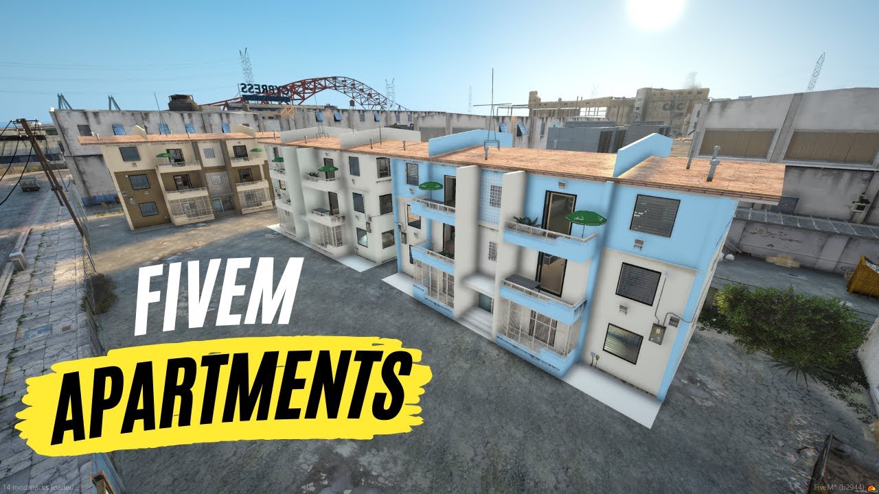 Fivem Apartments Interior & map for FIVEM MLO |GTA 5 - YouTube