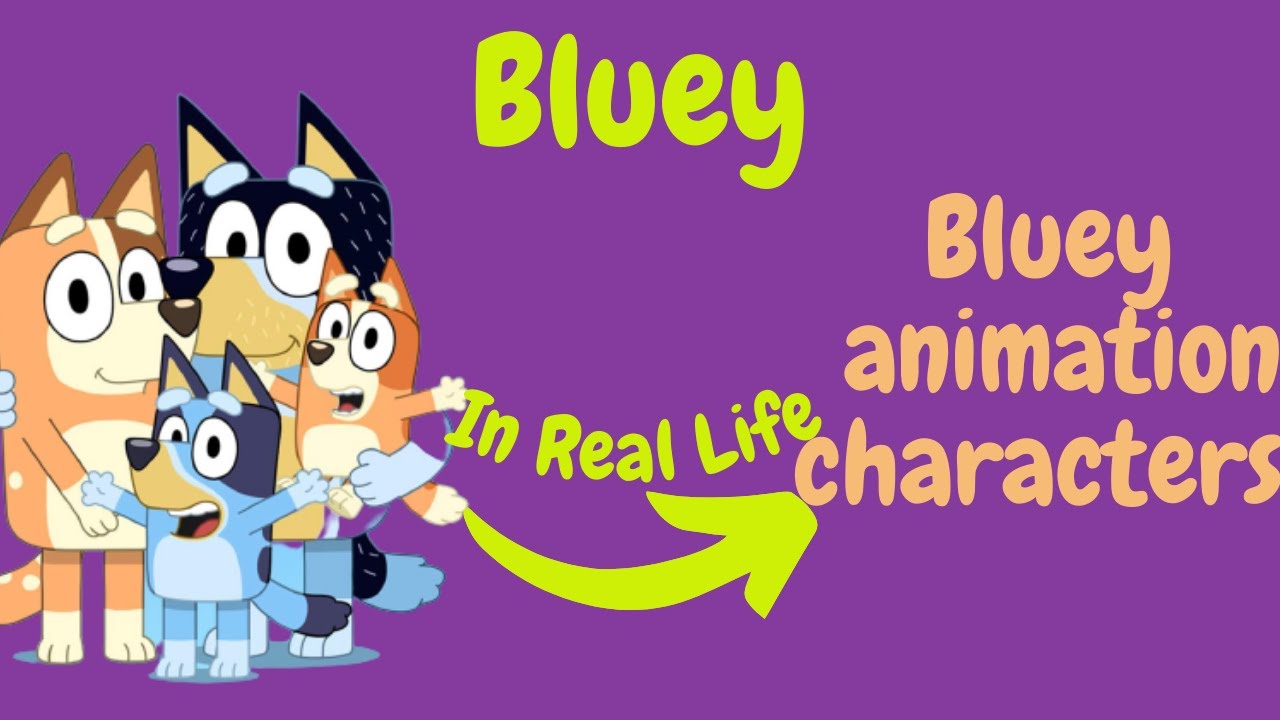 BLUEY : bluey animation characters - YouTube