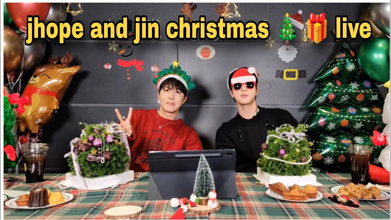 BTS jhope and jin christmas 🎄 live ll Hindi Explained - YouTube