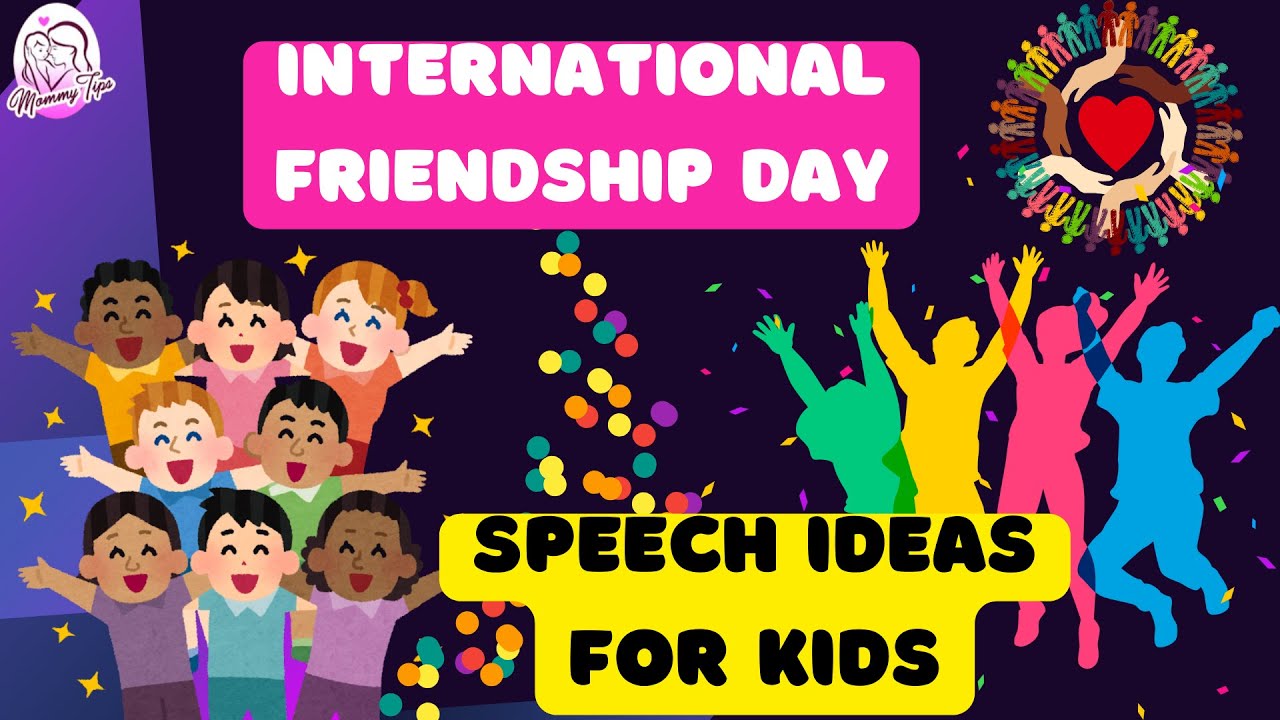 🌟 Heartwarming Friendship Day Speeches for Kids | Easy & Memorable ...