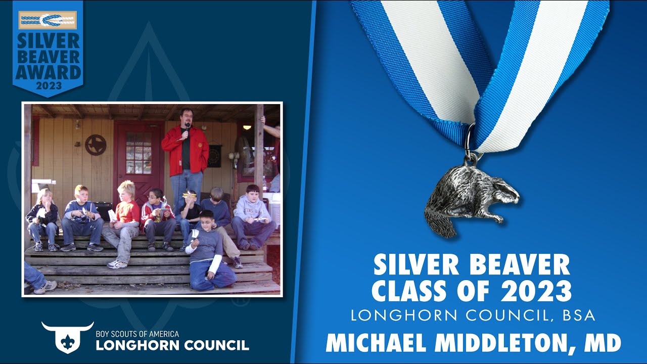 Michael Middleton- 2023 Silver Beaver - YouTube