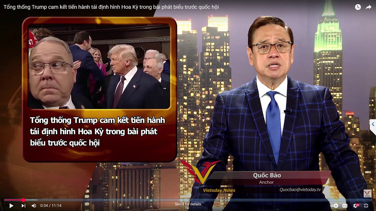 Tổng thống Trump cam kết tiến hành tái định hình Hoa Kỳ trong bài phát ...