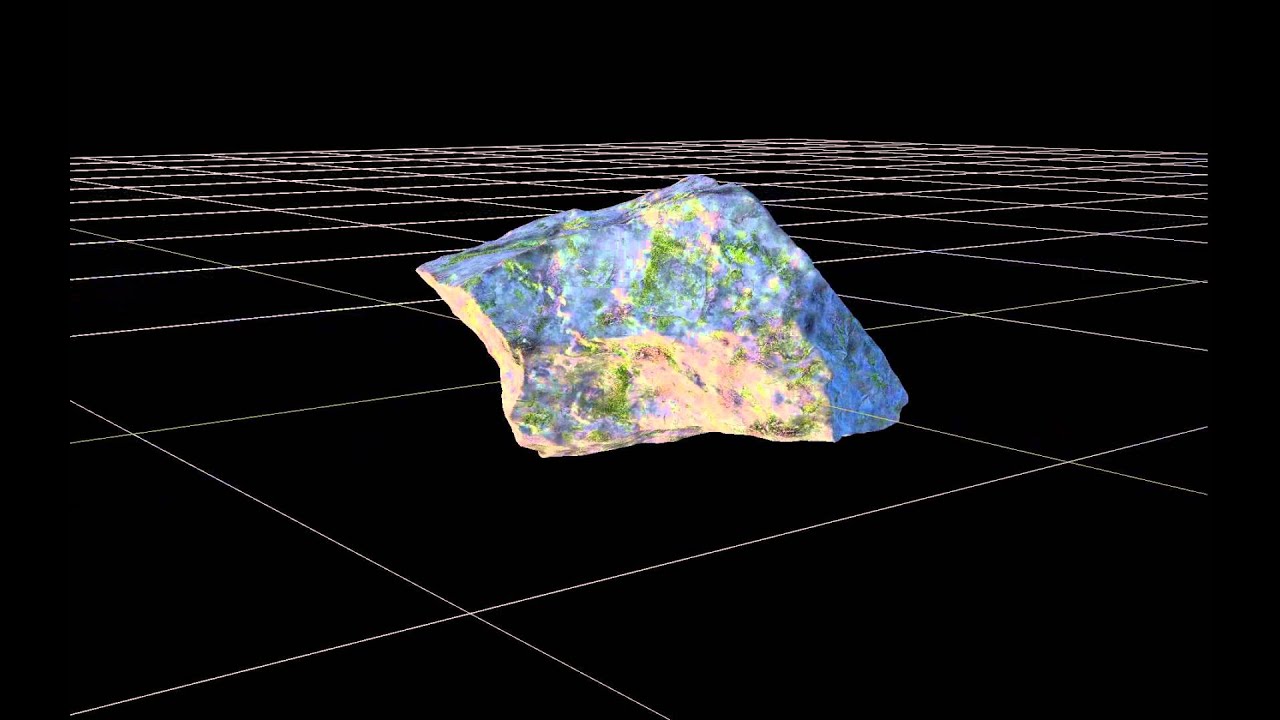 High Poly Textured Rock - YouTube