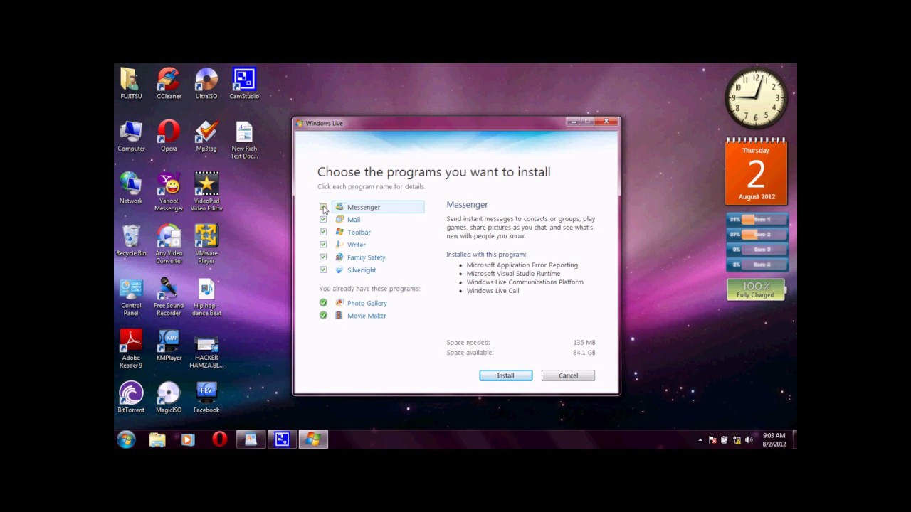 Windows Live Essentials Offline Installer Version - YouTube