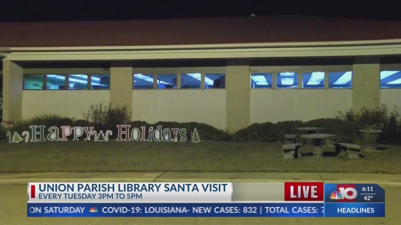 Mitch In The Morning: Union Parish Library - YouTube