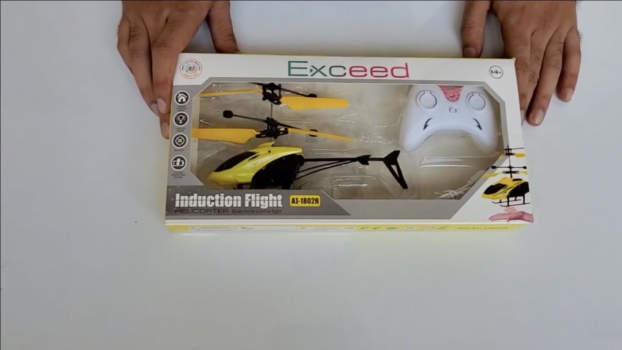 Unboxing Remote Helicopter | Amazon Remote Hover Helicopter for kids ...