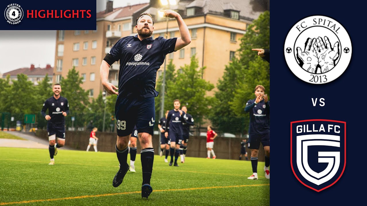 FC Spital - Gilla FC | Highlights | Miesten Nelonen - YouTube