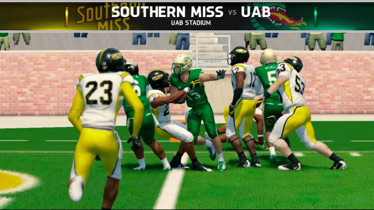 NCAA Football 14 - Rodney Collins Coaching Career - Year 2 Week 9 vs ...