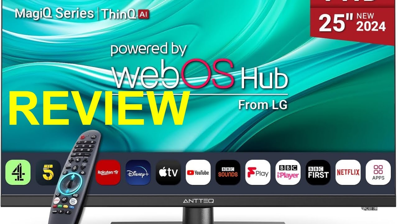 Antteq 25 Inch Smart TV Review Uk [SHORT] summarized - YouTube