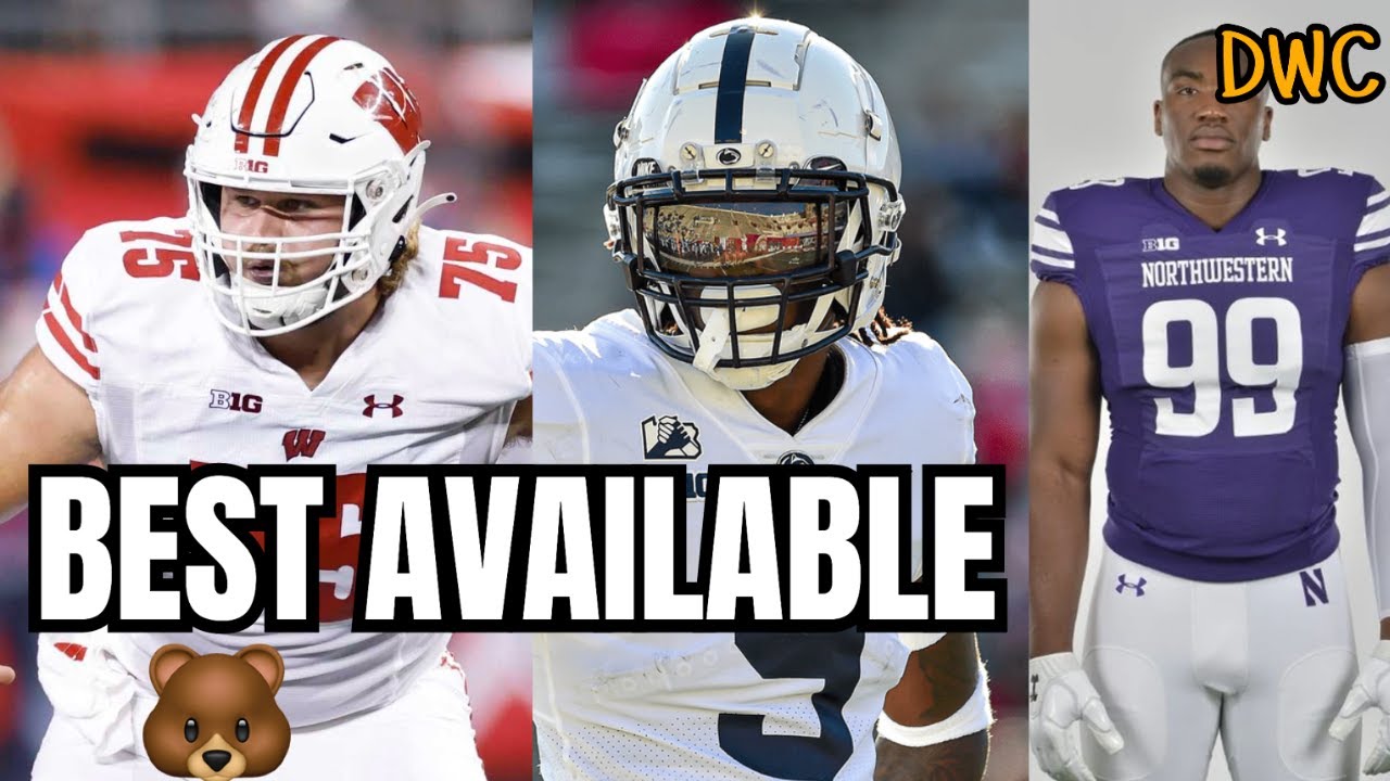 BEST AVAILABLE Prospects for Bears to Draft on Day 2 || NFL Draft 2023 - YouTube