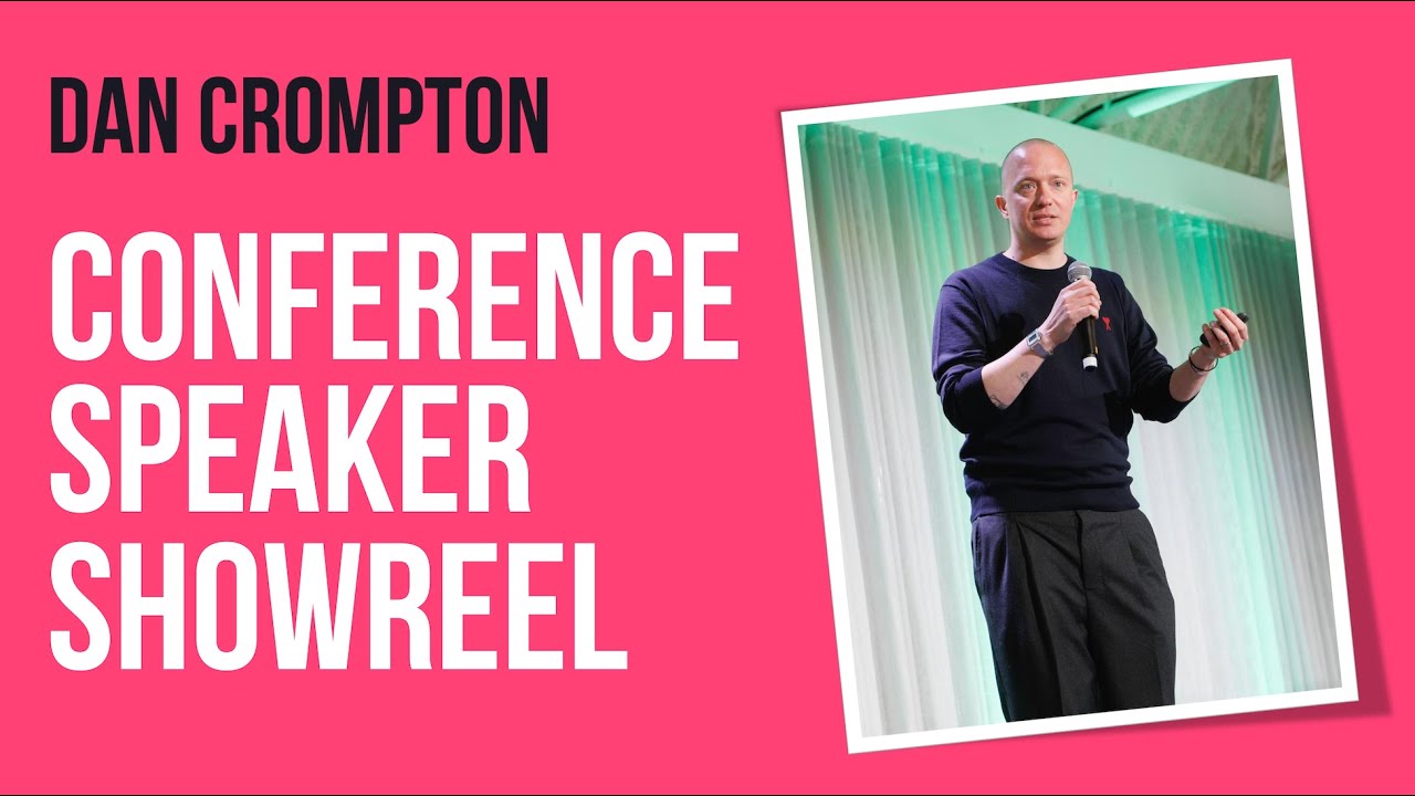 Dan Crompton Conference Speaker Showreel - YouTube