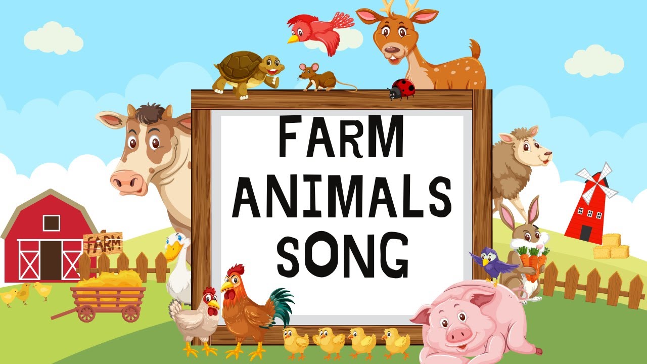 Farm Animals Song | Fun with Farm Animals for kids & Toddlers - YouTube