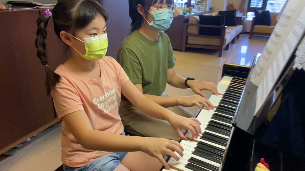 Hanon for Two - Hanon No.7 - YouTube