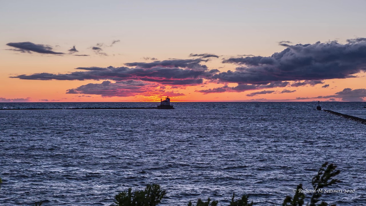 Oswego NY Timelapse Sunset - YouTube