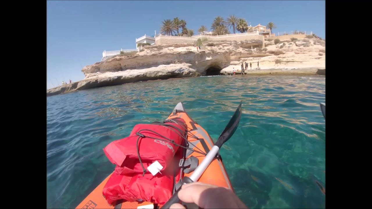 Kayak Campello-Alicante | Desde Baños de la Reina-Cova Lop Mari-Coveta ...
