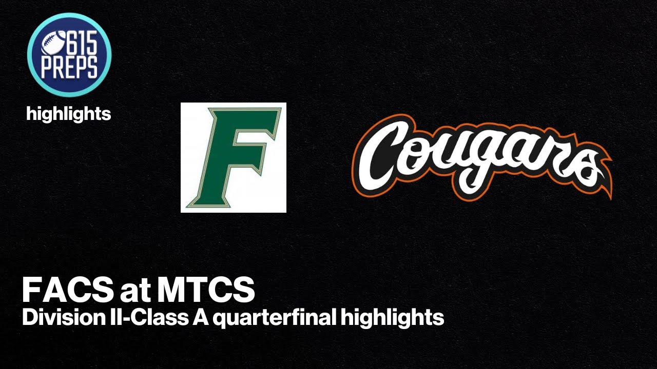 TSSAA football playoff highlights: FACS at MTCS - YouTube