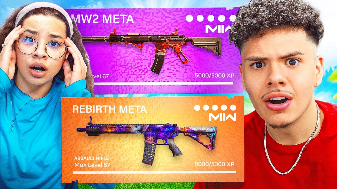 SIBLINGS USE MW2 METAS IN REBIRTH ISLAND - YouTube