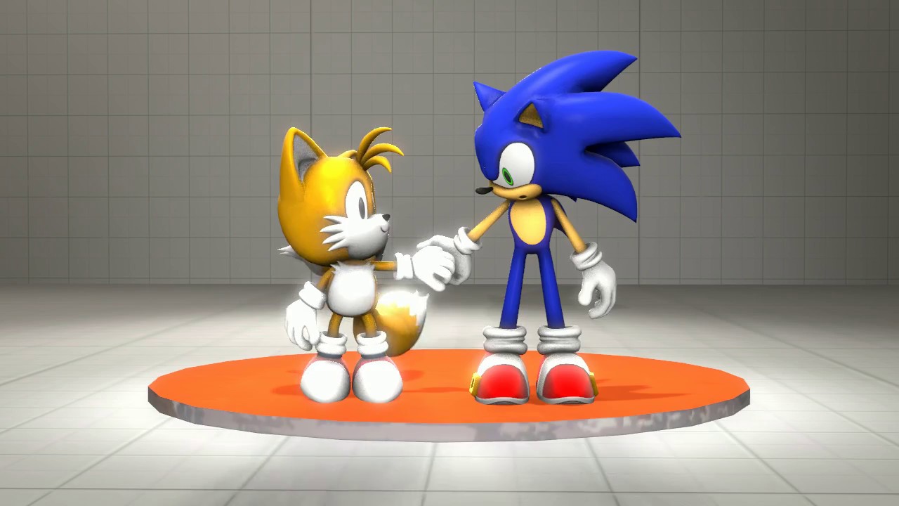 Sonic and Tails Test SFM - YouTube