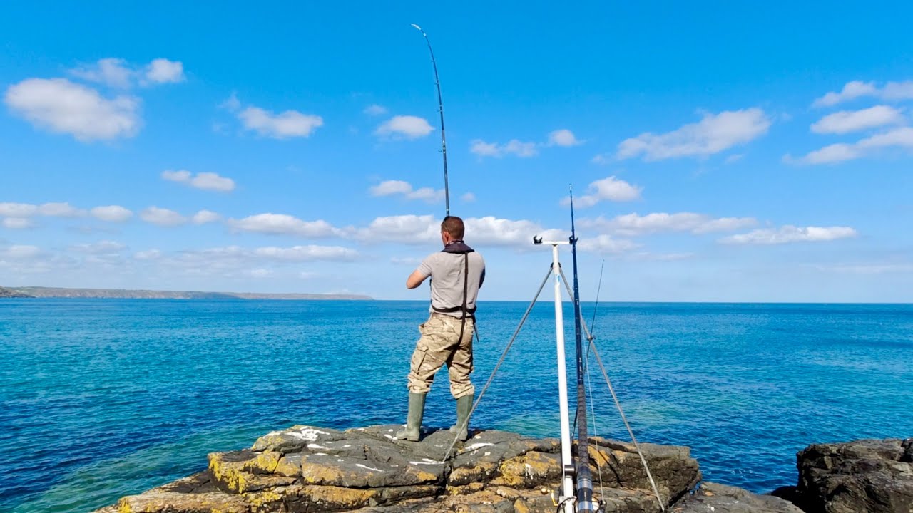 Shore Fishing in Cornwall - How to fish for Wrasse from the shore ...