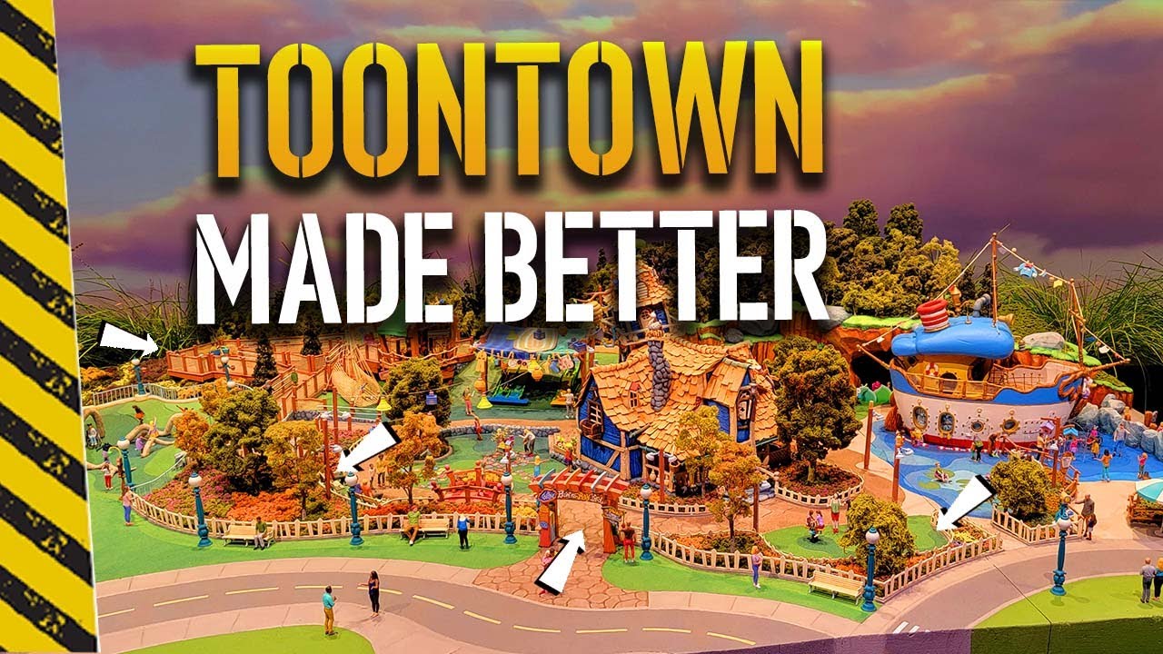 Models show how new ToonTown is made better + Tiana's model ...