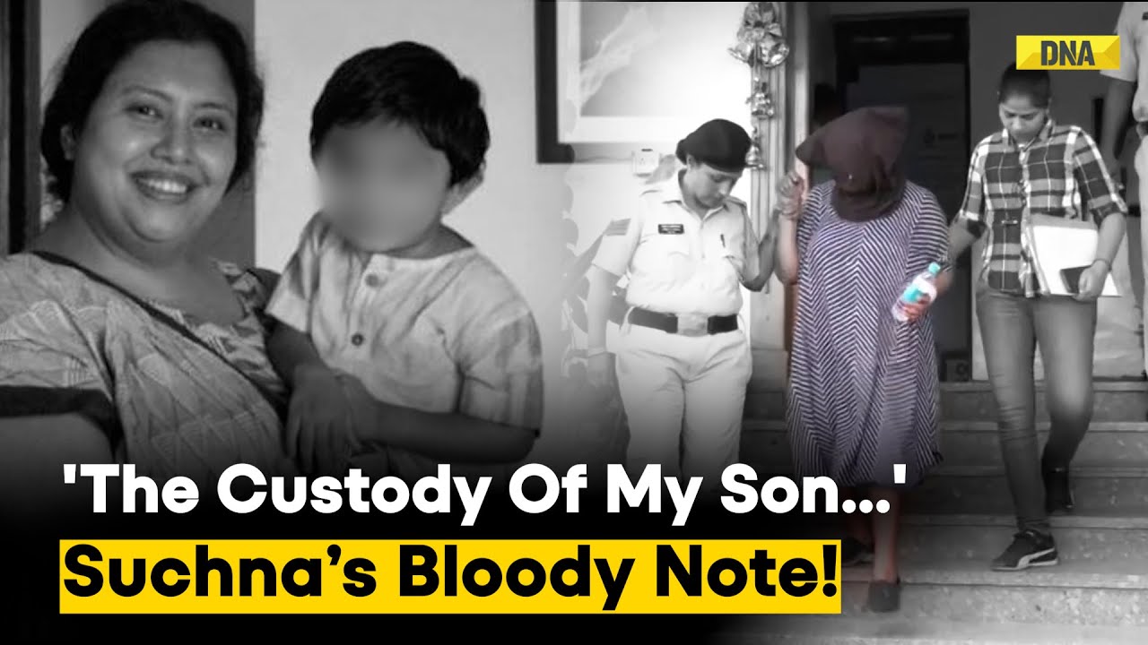 Banglore Murder Case: Suchana Seth's Note Written With Eyeliner Reveals ...